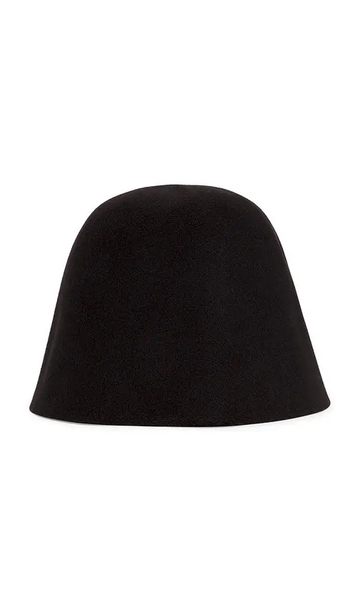 EAVES Winston Felted Wool Hat - Black