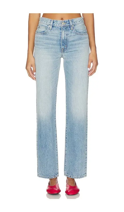 SLVRLAKE Kendra Straight Leg Jeans
