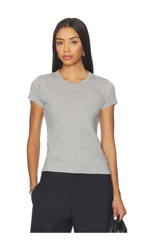 EAVES Lene Baby Tee - Grey