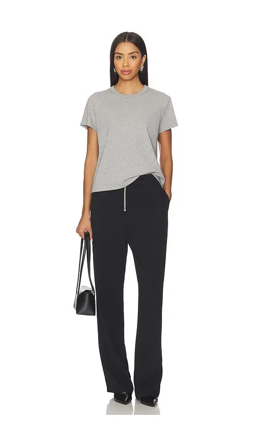 EAVES Lene Boxy Tee - Grey