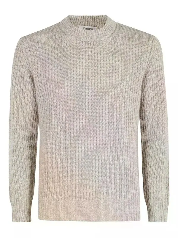 KANGRA Ribbed Knit Sweater - Neutrals