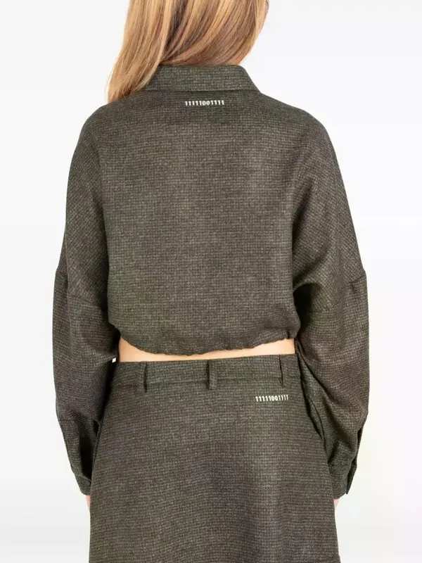 SOCIETE ANONYME Drop-shoulder Wool Jacket