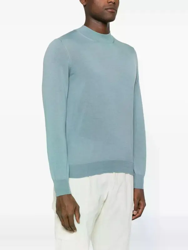 GRAN SASSO Crew-neck Sweater - Blue