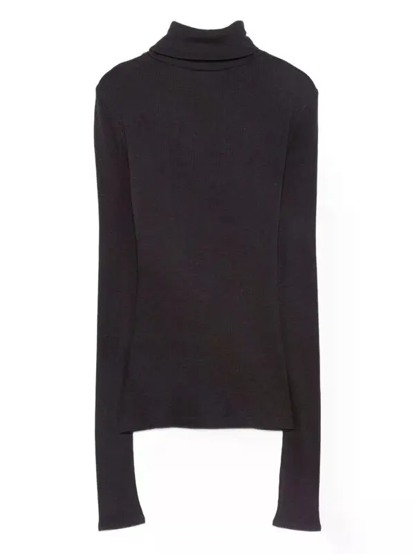 SAMSOE SAMSOE Roll-neck Knitted Top