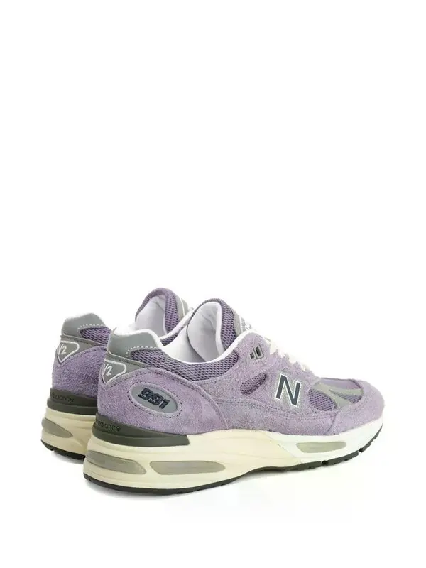 NEW BALANCE 991 Suede-panel Sneakers