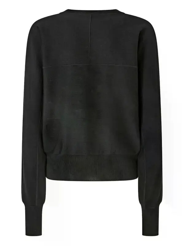 Pinko Logo Crewneck Sweater - Black