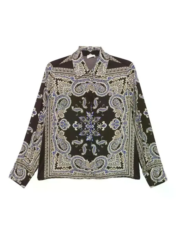 Liu Jo Paisley-pattern Button-down Shirt