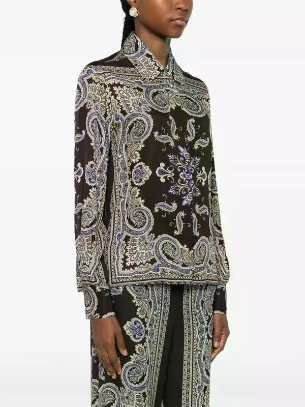 Liu Jo Paisley-pattern Button-down Shirt