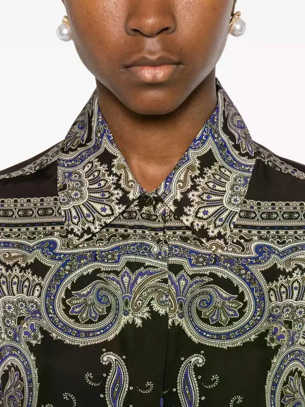 Liu Jo Paisley-pattern Button-down Shirt