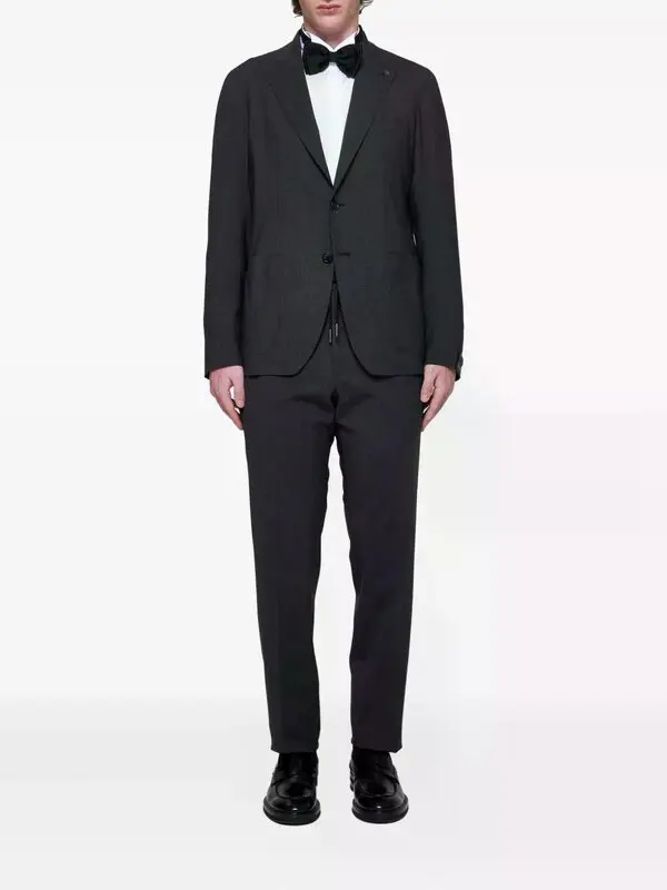 Tagliatore Peak-lapels Patch-pockets Suit