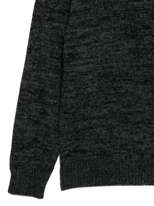 CENERE GB Roll-neck Sweater - Grey