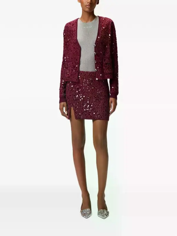 Pinko Gimme Mini Skirt - Red