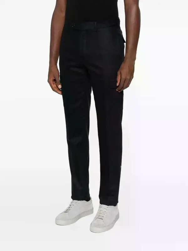 Incotex Pressed-crease Cargo Trousers