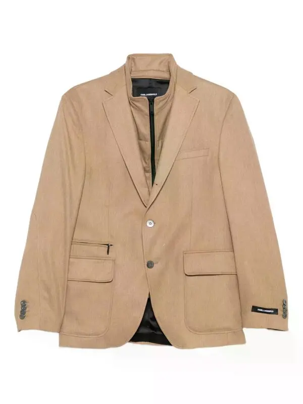 Karl Lagerfeld Single-breasted Blazer