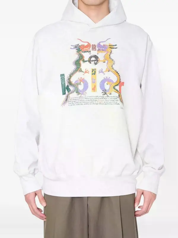 Kolor Dragon-print Hoodie