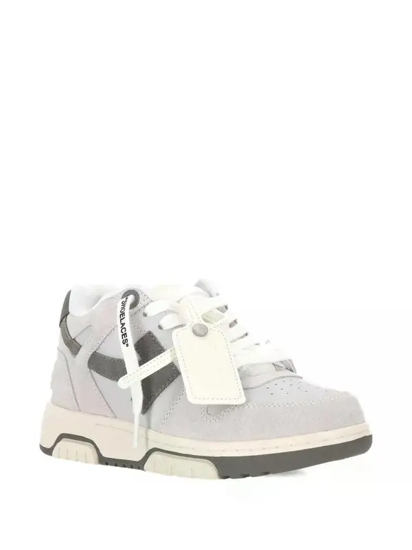 Off-White Lace-up Sneakers - Grey