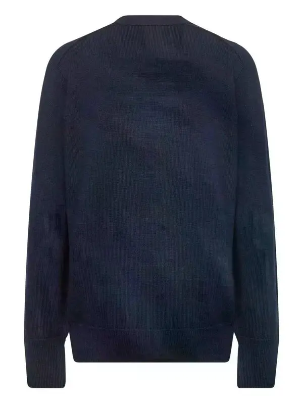 Studio Nicholson Conan V-neck Cardigan - Blue