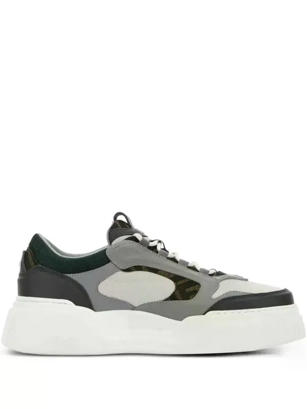 Fendi Force Leather Sneakers