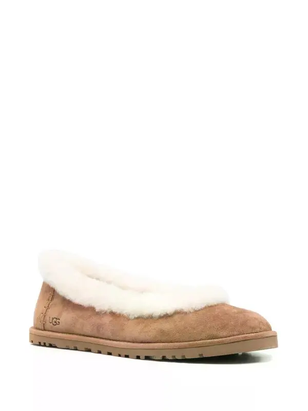 UGG Zora Flat Shoes - Brown