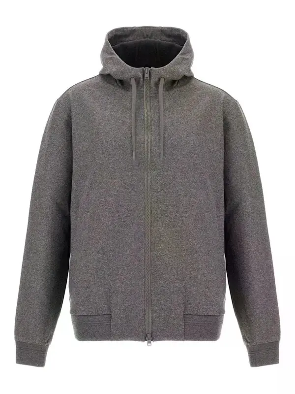 Herno Hooded Zip-up Jacket