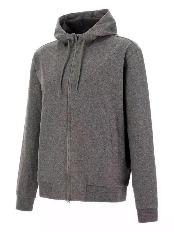 Herno Hooded Zip-up Jacket