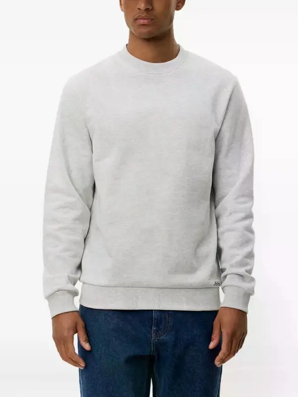 LES DEUX Crew-neck Logo Sweatshirt