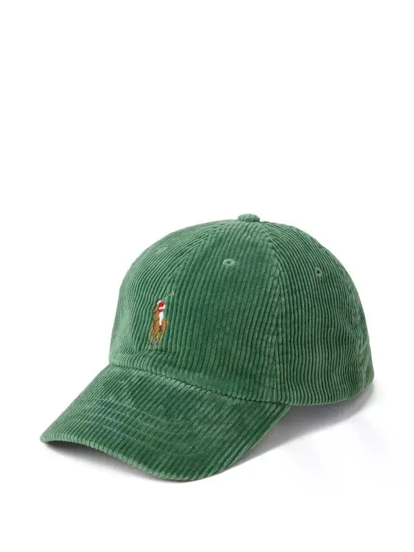 Polo Ralph Lauren Corduroy Baseball Cap - Green