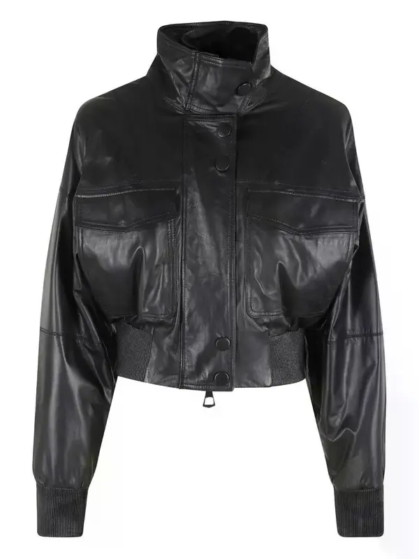 Marella Button Lambskin Jacket