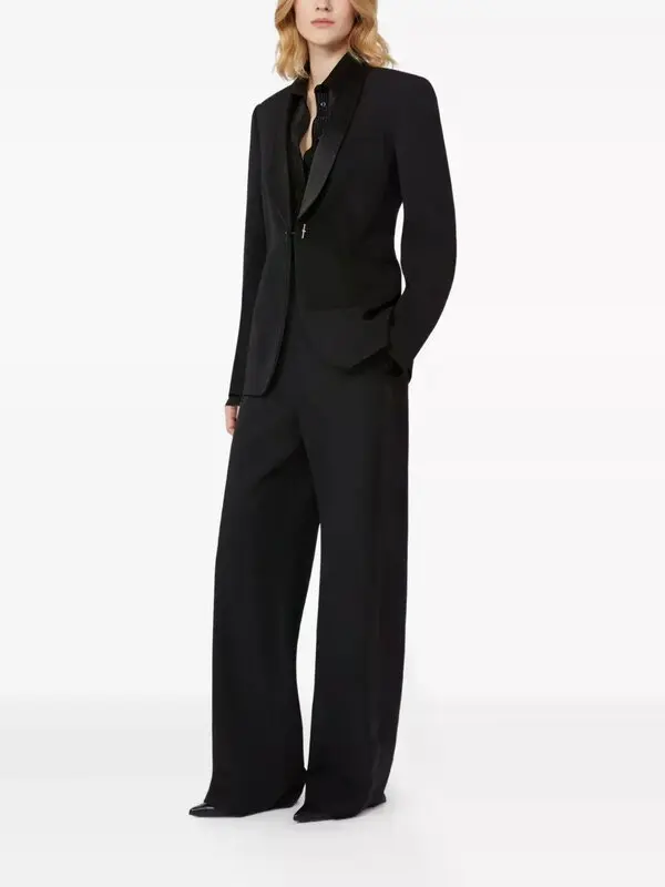 Max Mara Giselle Shawl-lapel Embellished Blazer