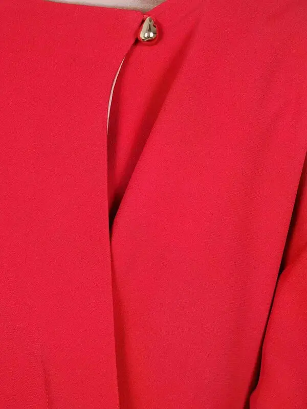 Carven Long-sleeve Midi Dress