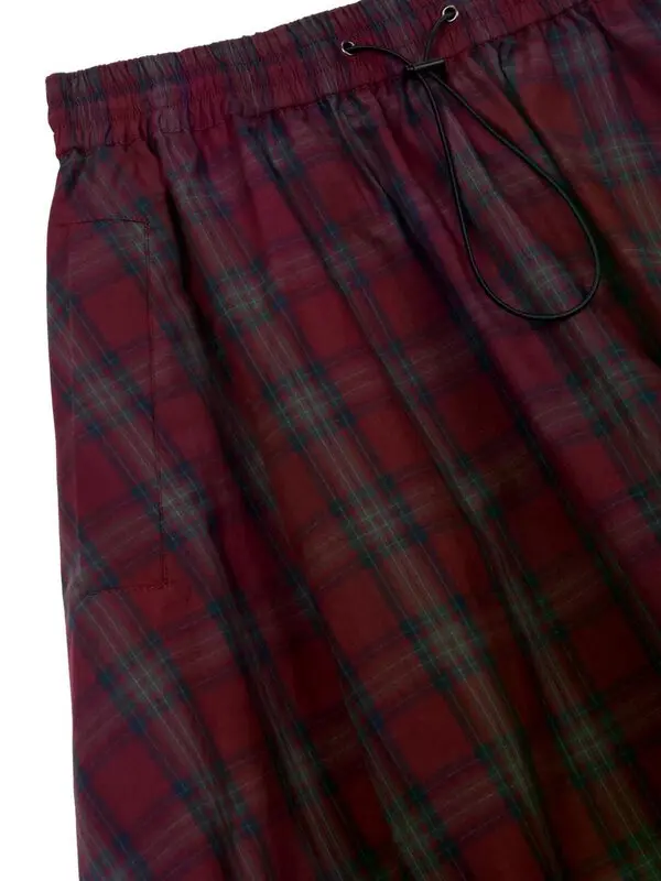 STUDIO TOMBOY Checked Midi Skirt
