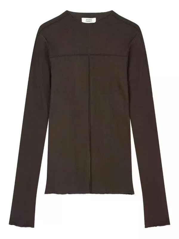 STUDIO TOMBOY Long-sleeve Corduroy T-shirt