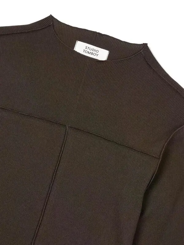 STUDIO TOMBOY Long-sleeve Corduroy T-shirt