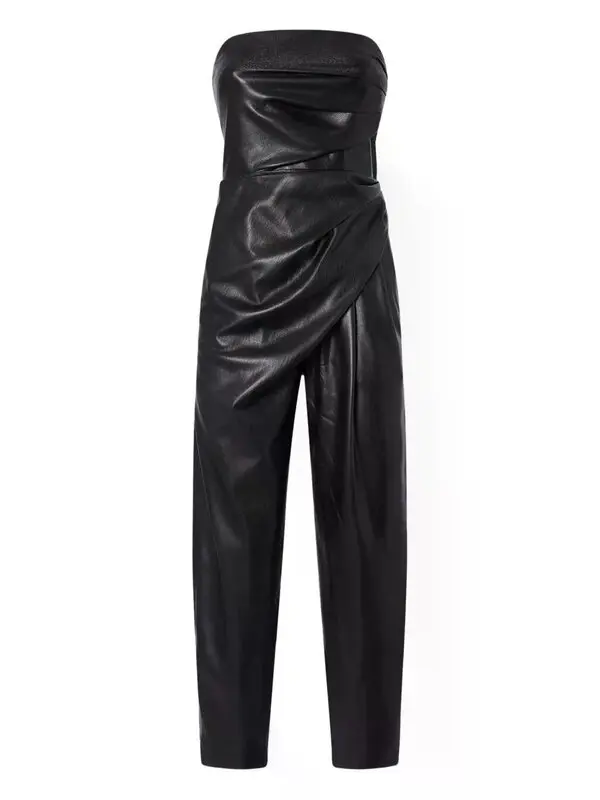 Andamane Yana Draped Jumpsuit - Black