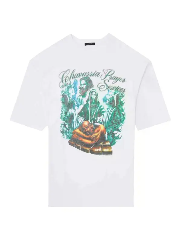 WILLY CHAVARRIA Printed Round-neck T-shirt