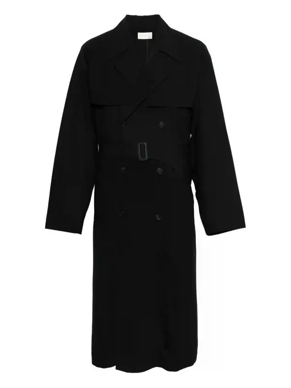 THE ROW Belted Double-breasted Coat