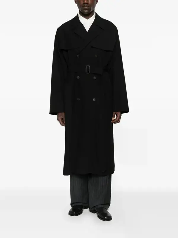 THE ROW Belted Double-breasted Coat