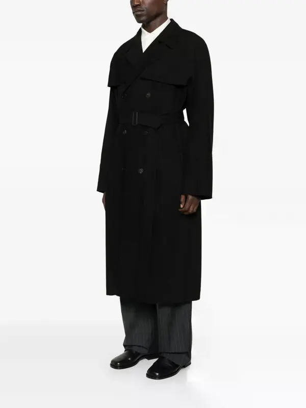 THE ROW Belted Double-breasted Coat