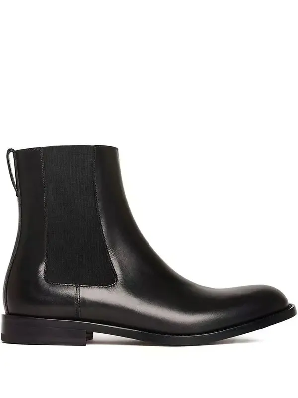 SCAROSSO Elliot Chelsea Boots - Black