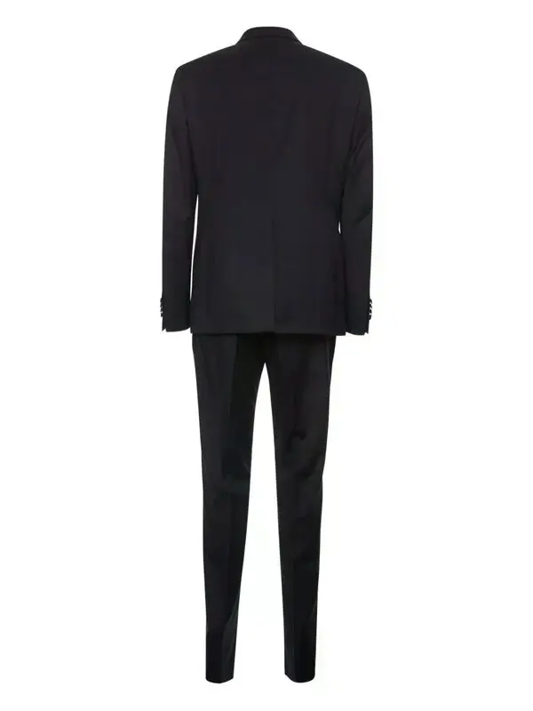 Tagliatore Satin-peak Lapels Suit