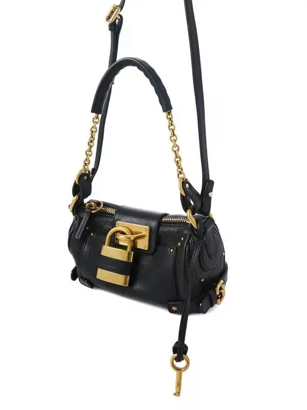 Chloé Paddington Chain Shoulder Bag - Black