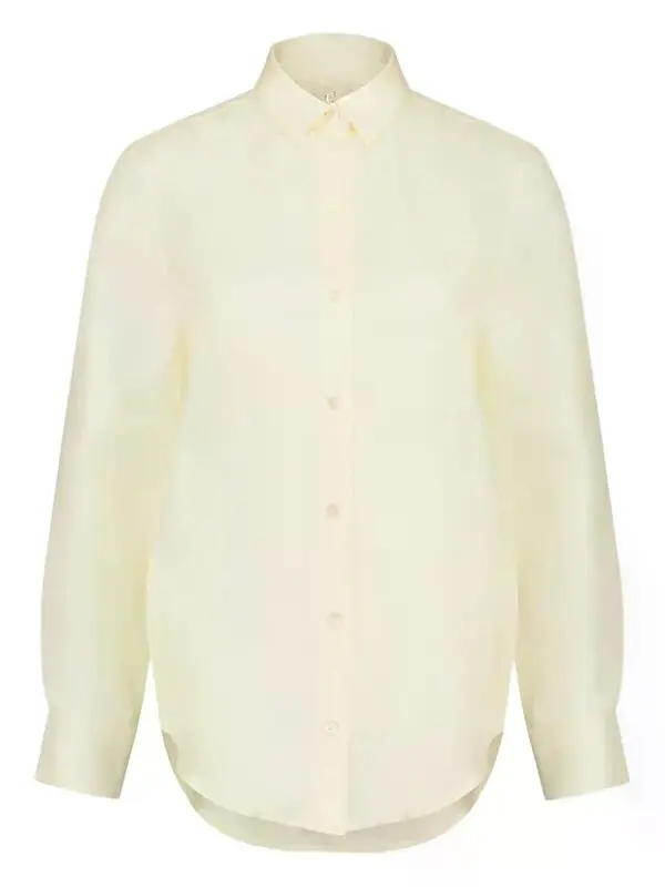 PAULA Long-sleeve Silk Shirt