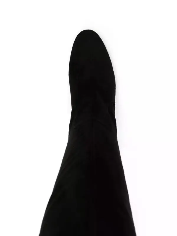VIA ROMA 15 90mm Block-heel Boots