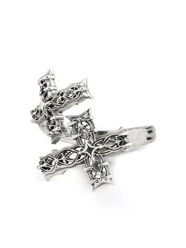 Emanuele Bicocchi Notre-dame Contrariée Ring - Silver