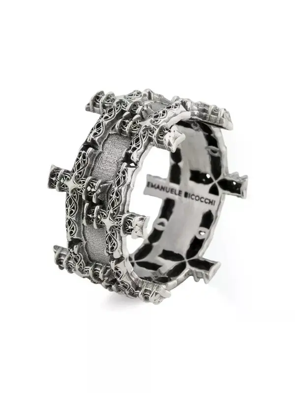 Emanuele Bicocchi Notre-dame Double-band Ring