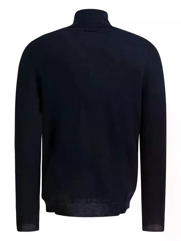 ZANONE Zip-neck Long Sleeve Sweater