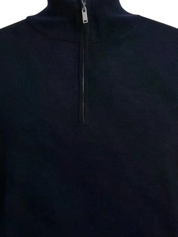 ZANONE Zip-neck Long Sleeve Sweater