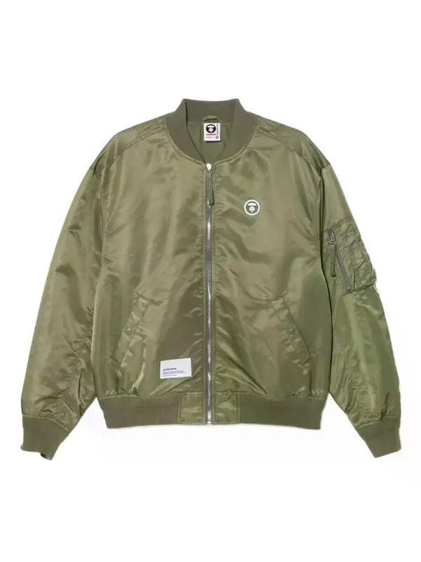 AAPE BY *A BATHING APE Logo-patched Bomber Jacket
