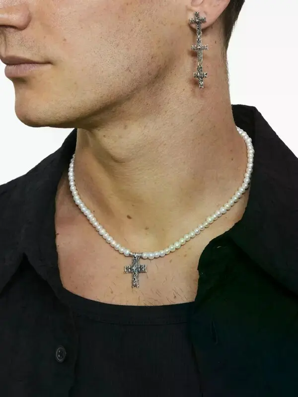 Emanuele Bicocchi Notre-dame Pearl Necklace