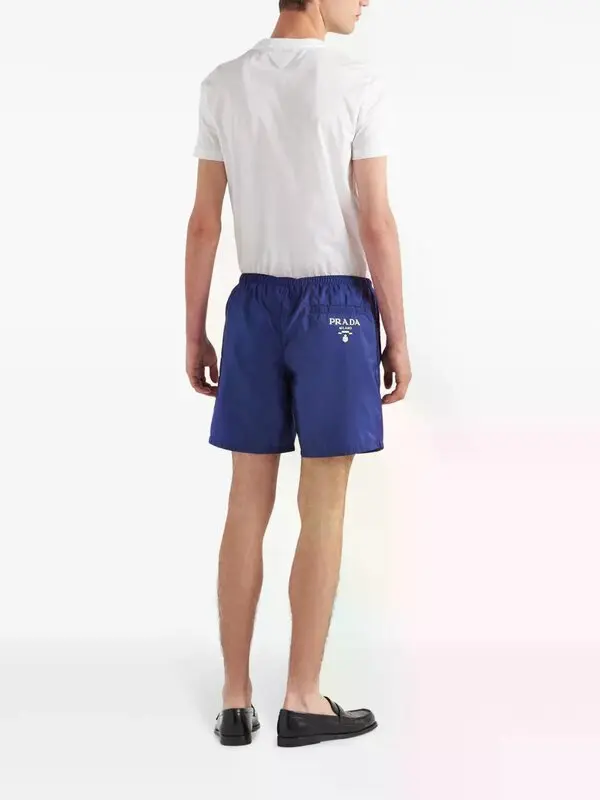 Prada Logo-print Swim Shorts